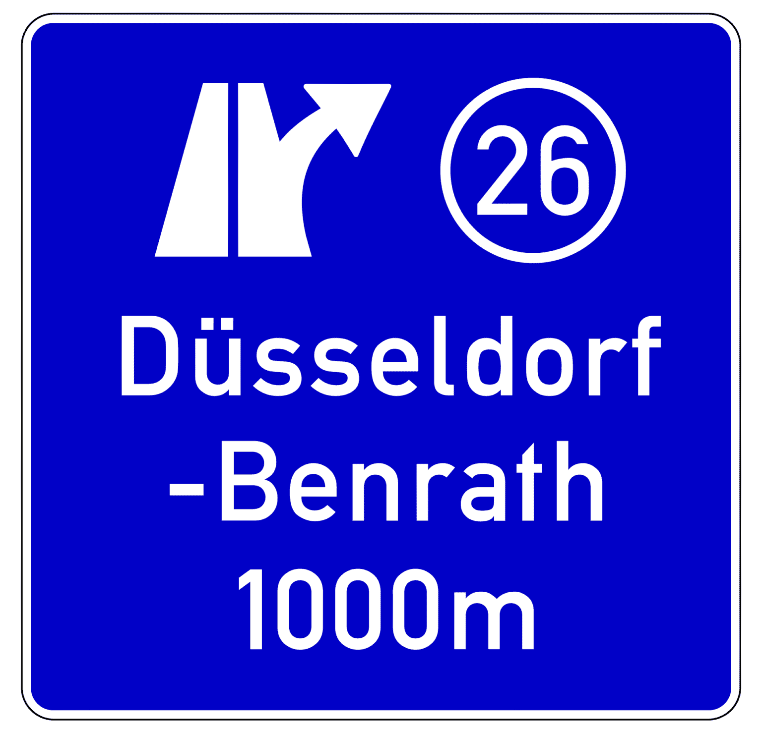 Autobahnschilder: Bedeutung der Verkehrszeichen 2025