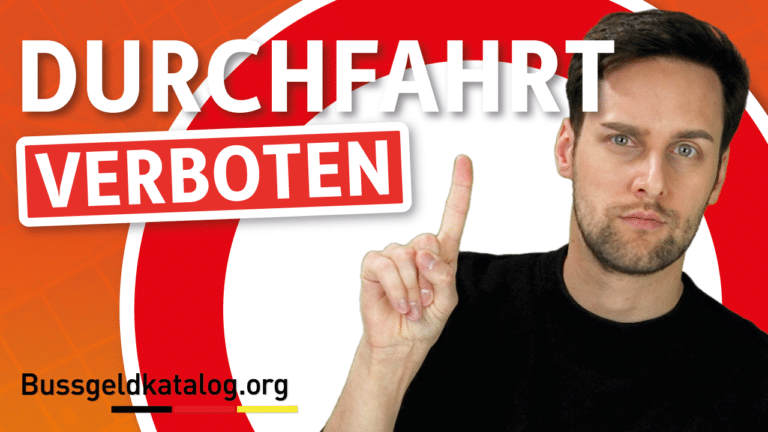 Durchfahrt bzw. Einfahrt verboten: Was definiert die StVO?