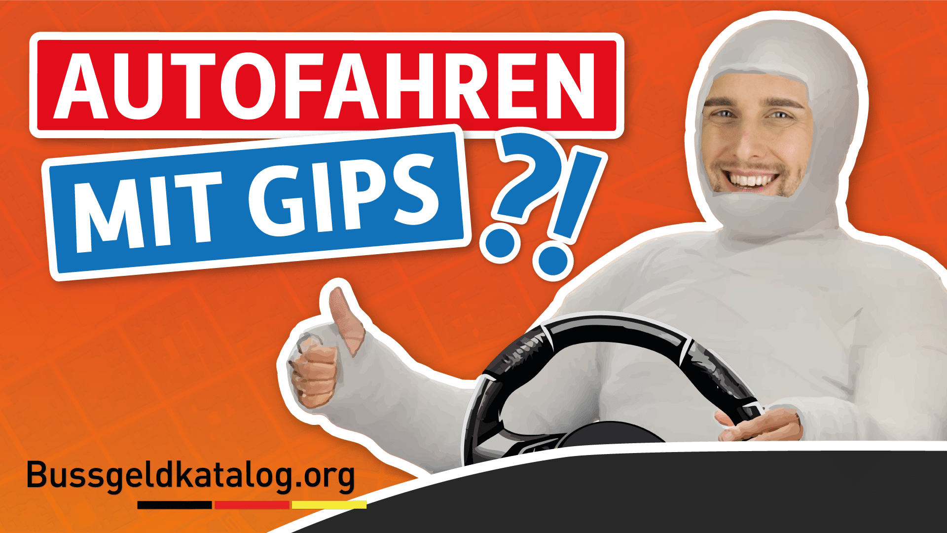 Mit Orthese Auto Fahren