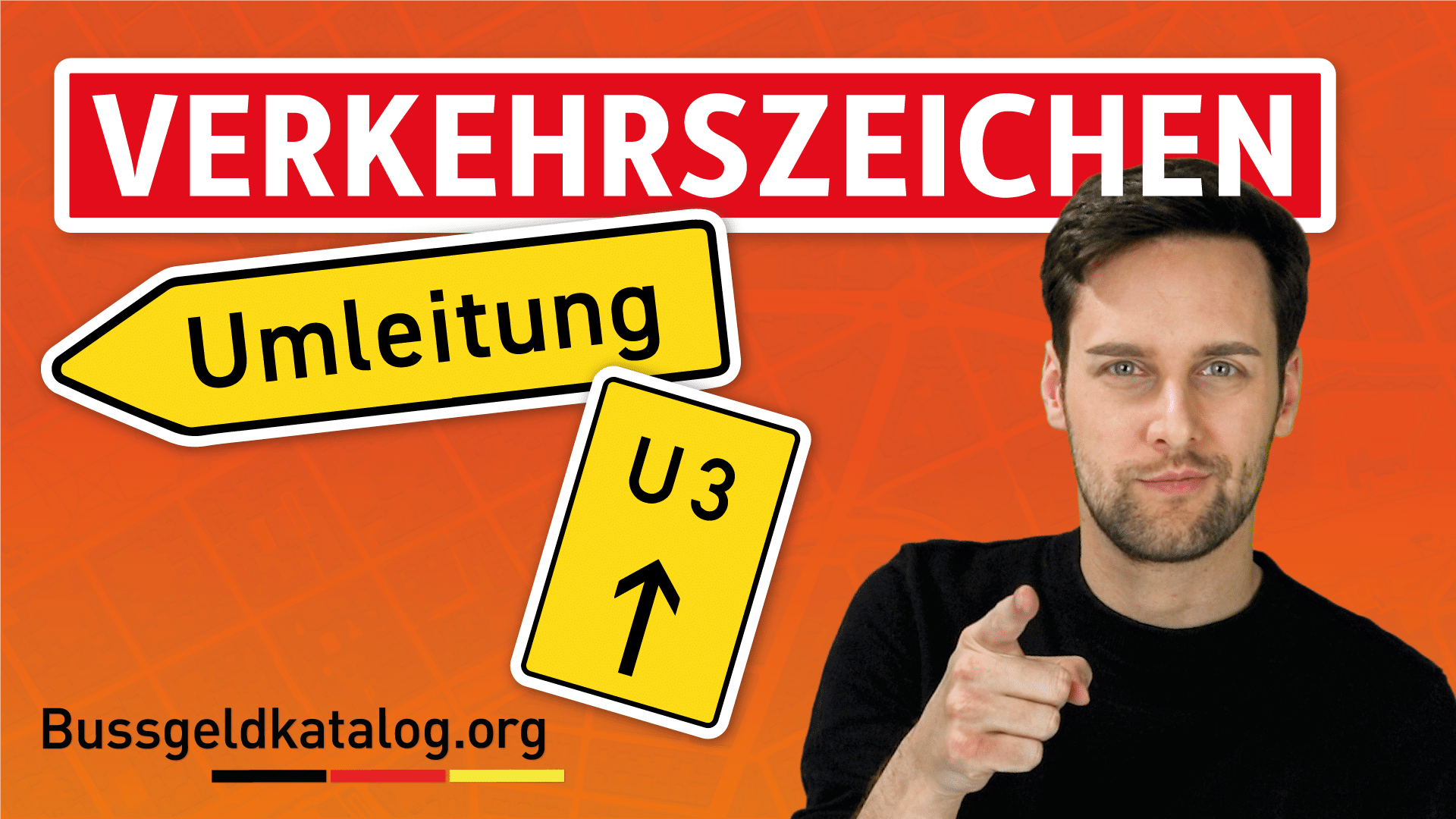 Umleitung: Wichtige Verkehrszeichen und deren Bedeutung